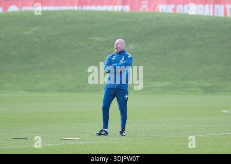 Nottingham Forest Head Coach Sean Dyche During the Nottingham Forest ...