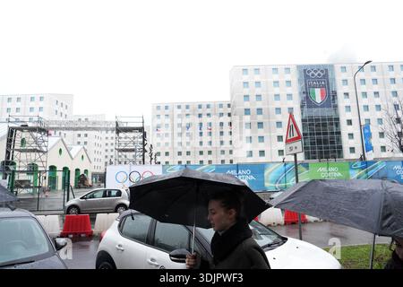 Milan, Olympic Village that will host the athletes of the Milan Cortina ...
