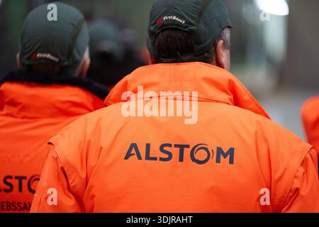 28 January 2026, Saxony, Bautzen: View of the new production hall (M ...