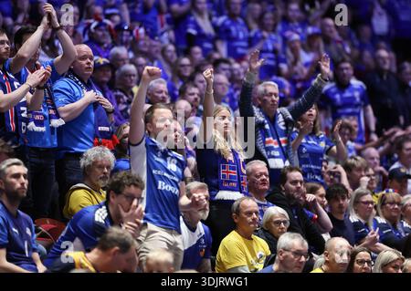 Malmo, Sweden. 28th of January, 2026. Janus Dadi Smarason (3) of ...