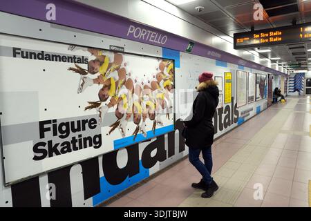 Milan, Fundamentals for the Olympic Games Exhibition Milan Cortina 2026 ...