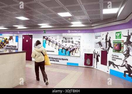 Milan, Fundamentals for the Olympic Games Exhibition Milan Cortina 2026 ...