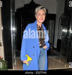 Tamsin Greig at The Radio Times Covers Party 2026, Claridge's Hotel ...