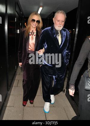 Sarina Taylor and Roger Taylor at The Radio Times Covers Party 2026 ...