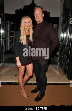 Helen George and Dan Innes at The Radio Times Covers Party 2026 ...