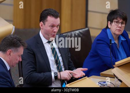 Edinburgh Scotland, UK 28 January 2026. Russell Findlay MSP at the ...