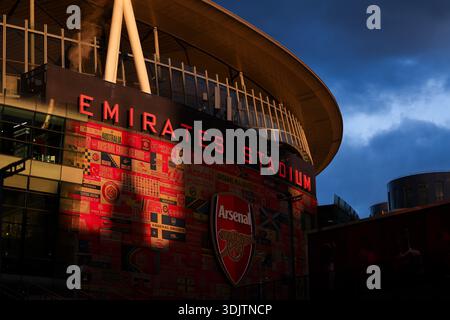 28th January 2026; Emirates Stadium, London, England; UEFA Champions ...