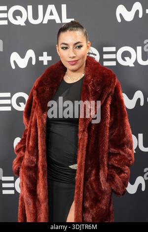 María Jose Llergo at photocall for 3 edition of Spotify Gala in Madrid ...