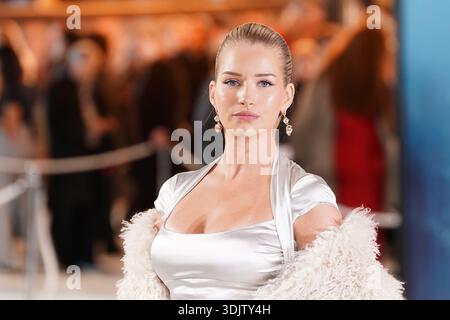 Lottie Moss attending the Crime 101 UK gala screening at the Odeon Luxe ...