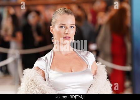 Lottie Moss attending the Crime 101 UK gala screening at the Odeon Luxe ...