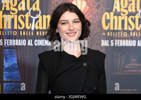 Alice Pagani during Agata Christian movie photocall at Bernini Bristol ...