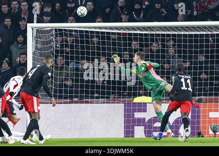 EINDHOVEN , 28-01-2026 , Philips Stadium , season 2025 / 2026 , UEFA ...