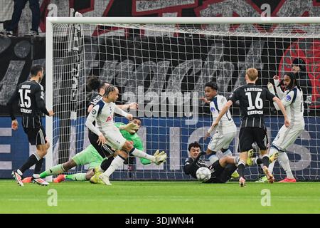 Xavi Simons (Tottenham) Frankfurt, January 28, 2026, Soccer, UEFA ...