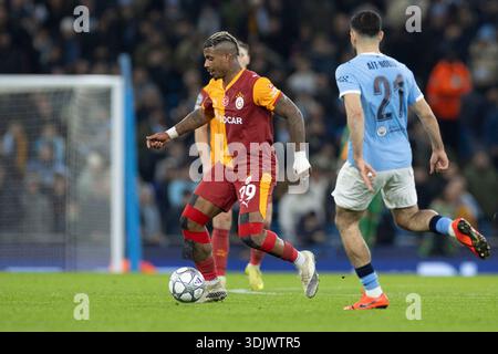 Mario Lemina #99 of Galatasaray in action during the UEFA Champions ...