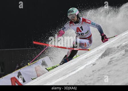 SCHLADMING, AUSTRIA - JANUARY 28: Eirik Hystad Solberg of Norway ...
