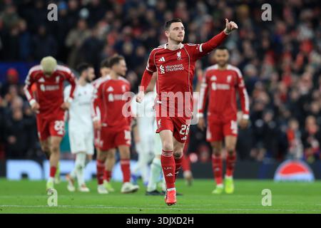 28th January 2026; Anfield, Liverpool, Merseyside, England; UEFA ...