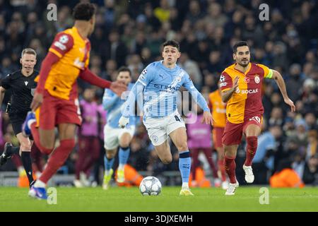 Phil Foden #47 of Manchester City F.C. during the UEFA Champions League ...