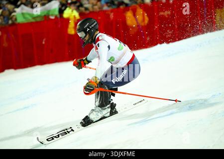 SCHLADMING, AUSTRIA - JANUARY 28: Albert Popov of Bulgaria during the ...