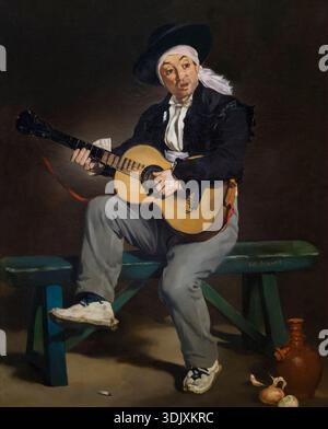 The Spanish Singer Edouard Manet 1860 Stock Photo - Alamy