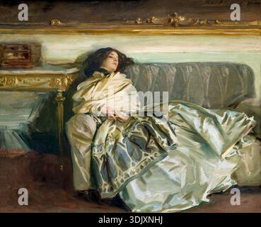 John Singer Sargent - Repose Stock Photo - Alamy