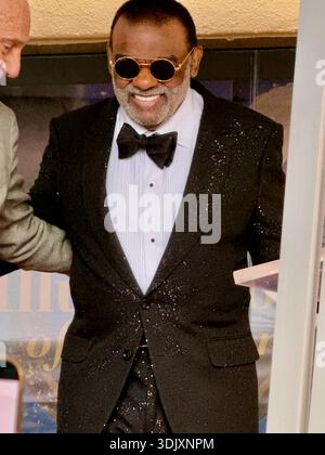 Ronald Isley of The Isley Brothers poses during the group’s Hollywood ...