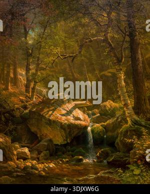 Mountain Brook, Albert Bierstadt, 1863, Art Institute of Chicago ...