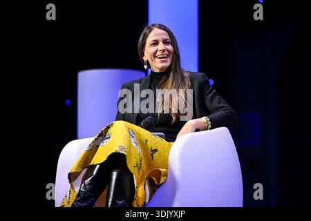 Rachel-Flore Pardo during a meeting of the New Republic Night of ...