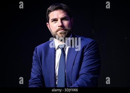 Vincent Jeanbrun during a meeting of the New Republic Night of ...