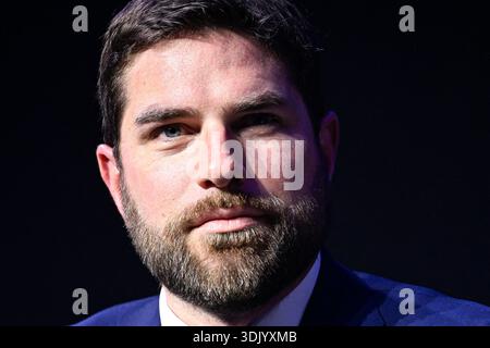 Vincent Jeanbrun during a meeting of the New Republic Night of ...