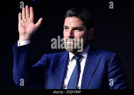 Vincent Jeanbrun during a meeting of the New Republic Night of ...