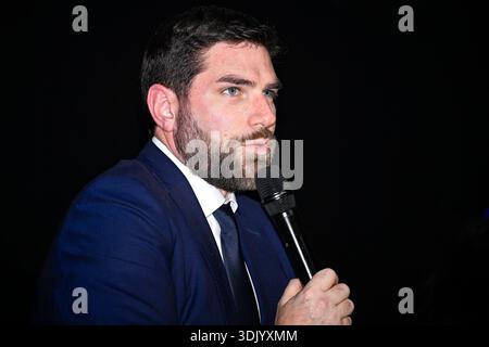 Vincent Jeanbrun during a meeting of the New Republic Night of ...