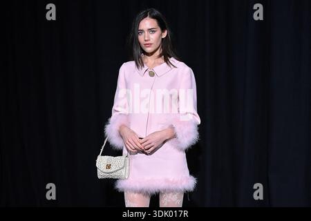 Olivia Neill at the Valentino fashion show as part of Haute Couture ...