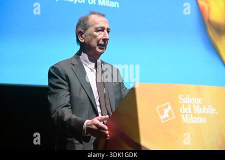 MILAN - Triennale Presentation of the Salone del Mobile 2026, with ...