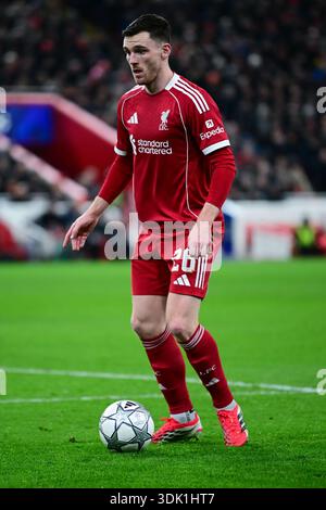 Liverpool, England, 28th January 2026. Alexis Mac Allister of Liverpool ...