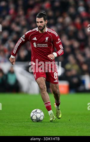 Liverpool, England, 28th January 2026. Virgil van Dijk of Liverpool ...