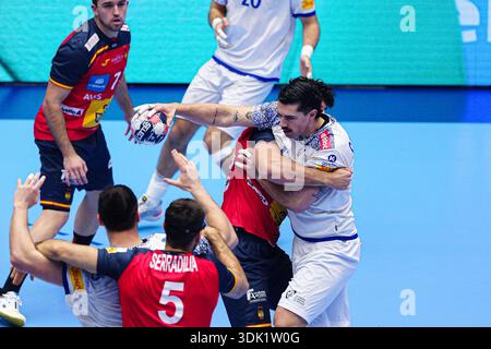 Salvador Salvador (Portugal, #13) DEN, Spanien vs. Portugal, Handball ...