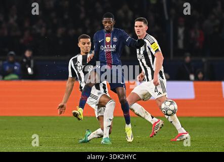 PSG and Newcastle draw in Champions League match at Parc des Princes on ...