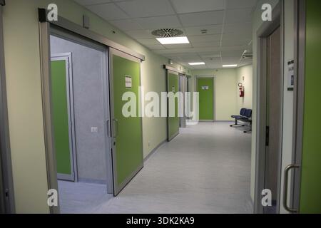 Milan, Niguarda Hospital, Inauguration and ribbon-cutting ceremony of ...