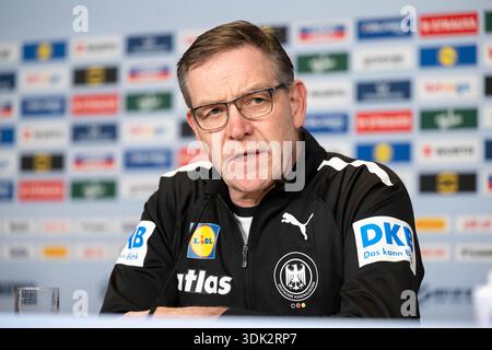 29 January 2026, Denmark, Silkeborg: Croatia's player Filip Glavas ...