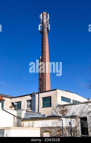 Schornstein der TVG Textilveredelung Gmünd im Waldviertel ...