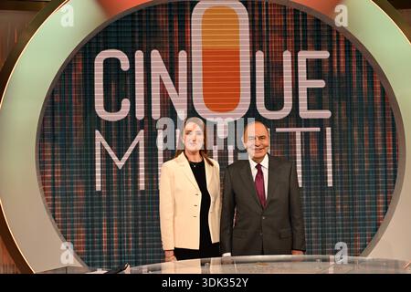 Rome: Rai Studios on Via Teulada. Five minutes with Roberta Metsola. In ...