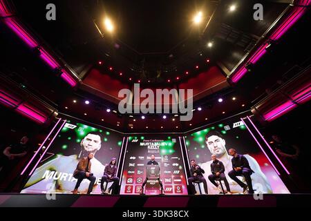 A general view of Egis Klimas, Bakhram Murtazaliev, Jamie Ward, Josh ...