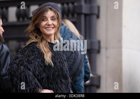 Clotilde Courau outside Elie Saab, during Paris Fashion Week - Haute ...