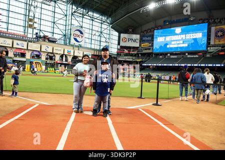 Houston, TX USA; The Houston Astros held their annual FanFest on ...