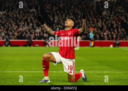 29th January 2026; The City Ground, Nottingham, England; UEFA Europa ...