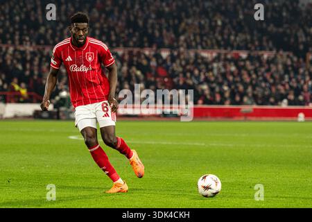 29th January 2026; The City Ground, Nottingham, England; UEFA Europa ...