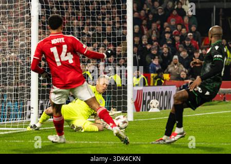29th January 2026; The City Ground, Nottingham, England; UEFA Europa ...