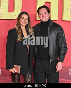 Abi Luffman and David Templer attends "Send Help" UK Premiere at Odeon ...