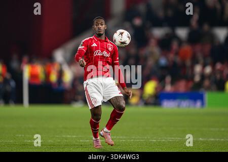 29th January 2026; The City Ground, Nottingham, England; UEFA Europa ...