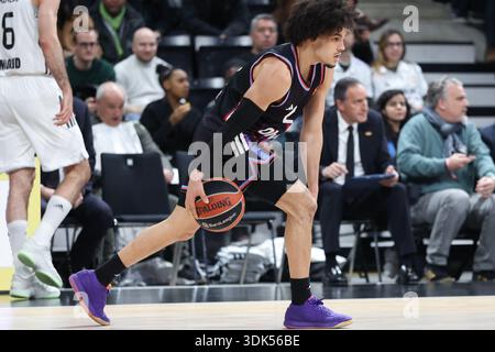 Guard Nadir HIFI (#2 Paris Basket) during the Betclic Elite game Paris ...